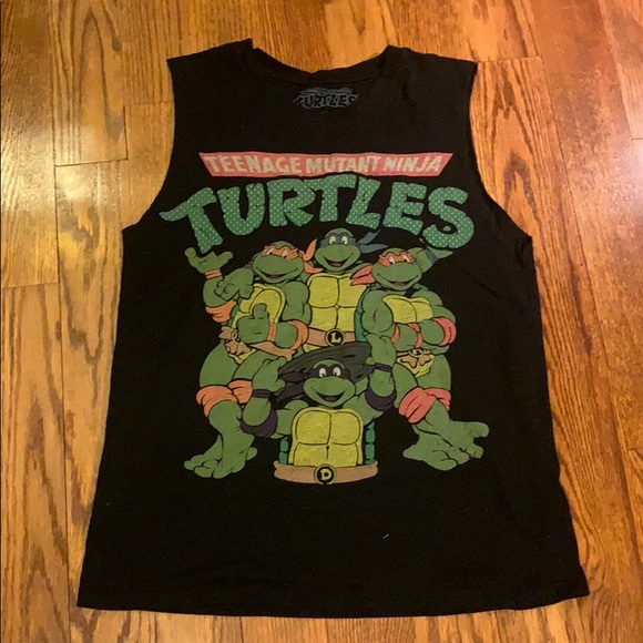 Tops | Teenage Mutant Ninja Turtles Muscle Tee | Poshmark
